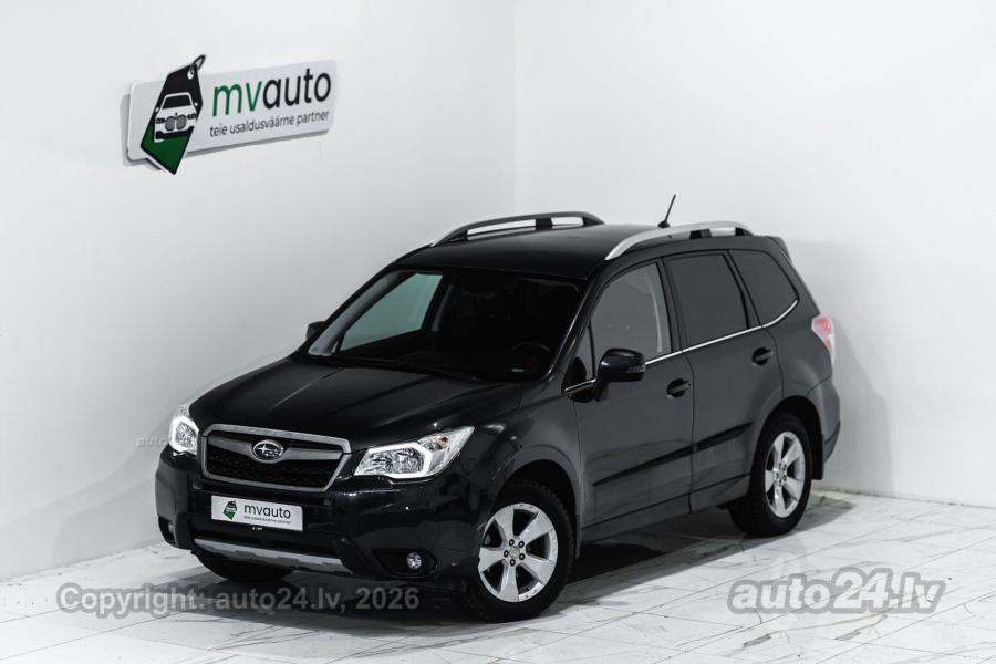 Grey Subaru Forester 2014 in Tallinn, with an engine capacity of 2.00 L and mileage of 236 thousand km for 6990 €, photo 1 on AUTOMOTO.COM.LV