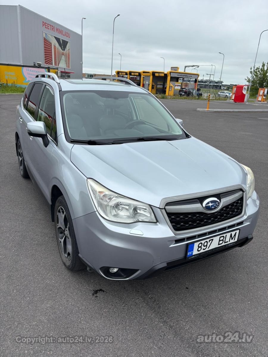 Grey Subaru Forester 2014 in Tallinn, with an engine capacity of 2.00 L and mileage of 143 thousand km for 10900 €, photo 5 on AUTOMOTO.COM.LV