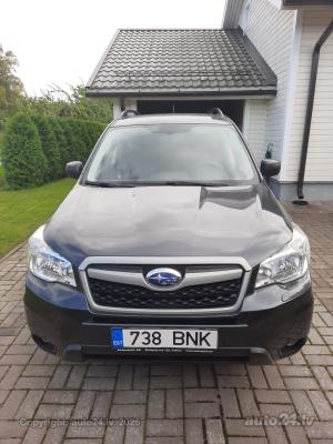Pelēks Subaru Forester 2015 Tallina, ar dzinēja tilpumu 2.00 L un nobraukumu 77 tūkst. km par 9000 €, foto  vietnē AUTOMOTO.COM.LV