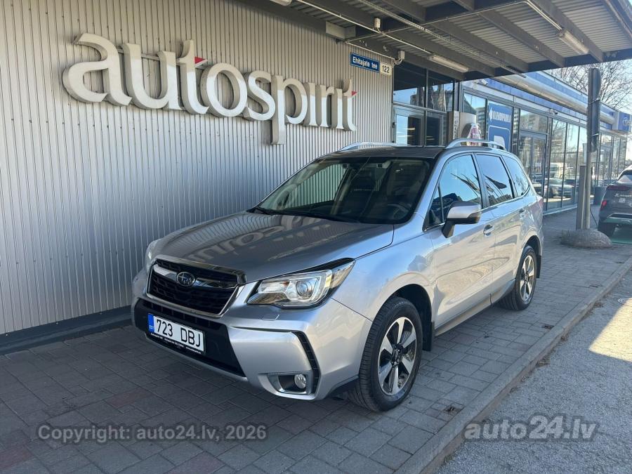 Pelēks Subaru Forester 2019 Tallina, ar dzinēja tilpumu 2.00 L un nobraukumu 87 tūkst. km par 18990 €, foto 1 vietnē AUTOMOTO.COM.LV