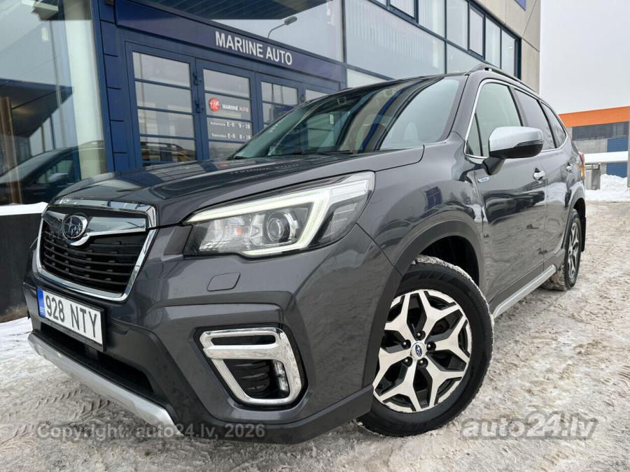 Pelēks Subaru Forester 2021 Tallina, ar dzinēja tilpumu 2.00 L un nobraukumu 66 tūkst. km par 22500 €, foto 1 vietnē AUTOMOTO.COM.LV