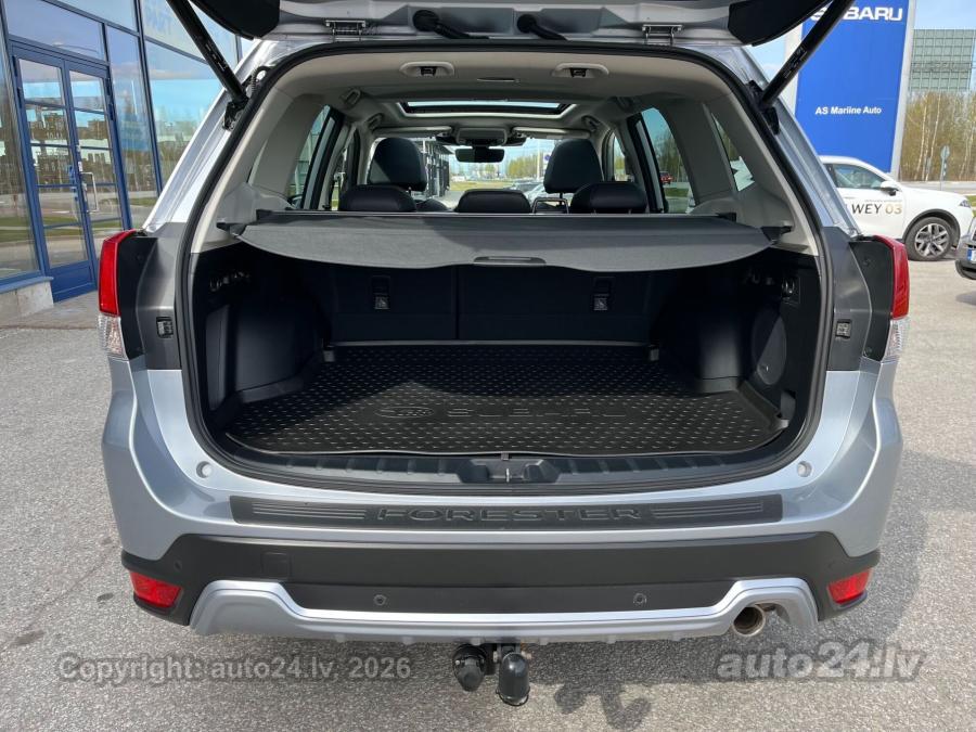 Grey Subaru Forester 2023 in Tartu, with an engine capacity of 2.00 L and mileage of 31 thousand km for 29900 €, photo 11 on AUTOMOTO.COM.LV