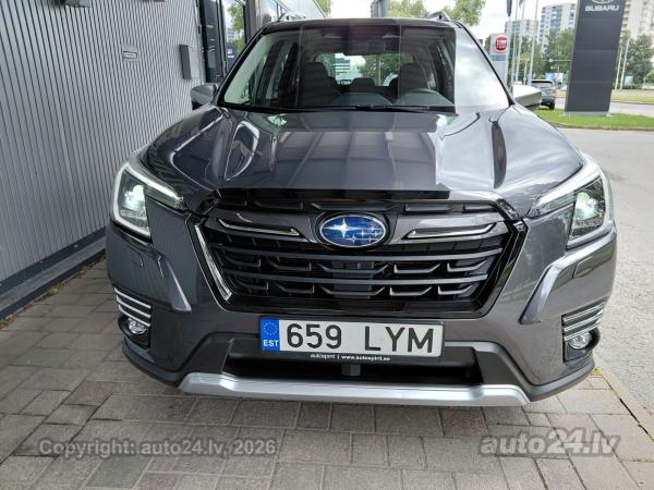 Grey Subaru Forester 2024 in Tallinn, with an engine capacity of 2.00 L and mileage of 30 thousand km for 30990 €, photo 2 on AUTOMOTO.COM.LV