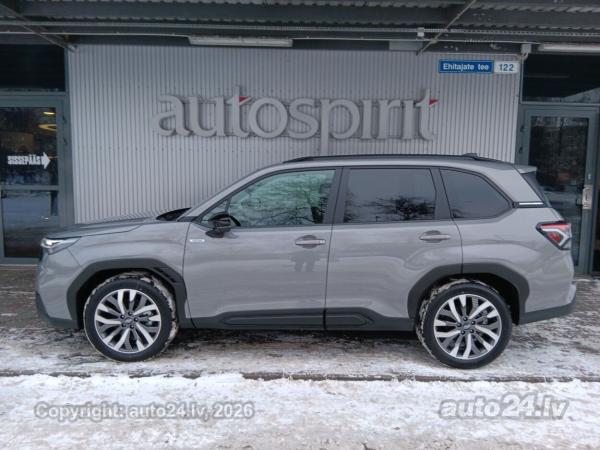 Pelēks Subaru Forester 2026 Tallina, ar dzinēja tilpumu 2.00 L un nobraukumu 10 tūkst. km par 40990 €, foto 2 vietnē AUTOMOTO.COM.LV