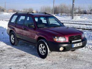 Red Subaru Forester 2004 in Vilnius, with an engine capacity of 2.50 L and mileage of 420 thousand km for 2250 €, photo 2 on AUTOMOTO.COM.LV