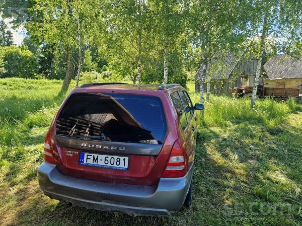 Sarkans Subaru Forester 2005 Rīga, ar dzinēja tilpumu 2.00 L un nobraukumu 0 tūkst. km par 2290 €, foto 3 vietnē AUTOMOTO.COM.LV