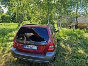 Red Subaru Forester 2005 in Riga, with an engine capacity of 2.00 L and mileage of 0 thousand km for 2290 €, photo 4 on AUTOMOTO.COM.LV