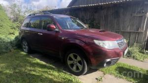 Red Subaru Forester 2008 in Jelgava, with an engine capacity of 2.00 L and mileage of 385 thousand km for 1234 €, photo 3 on AUTOMOTO.COM.LV