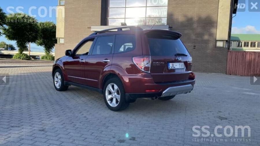 Sarkans Subaru Forester 2011 Rīga, ar dzinēja tilpumu 2.00 L un nobraukumu 358 tūkst. km par 1200 €, foto 3 vietnē AUTOMOTO.COM.LV
