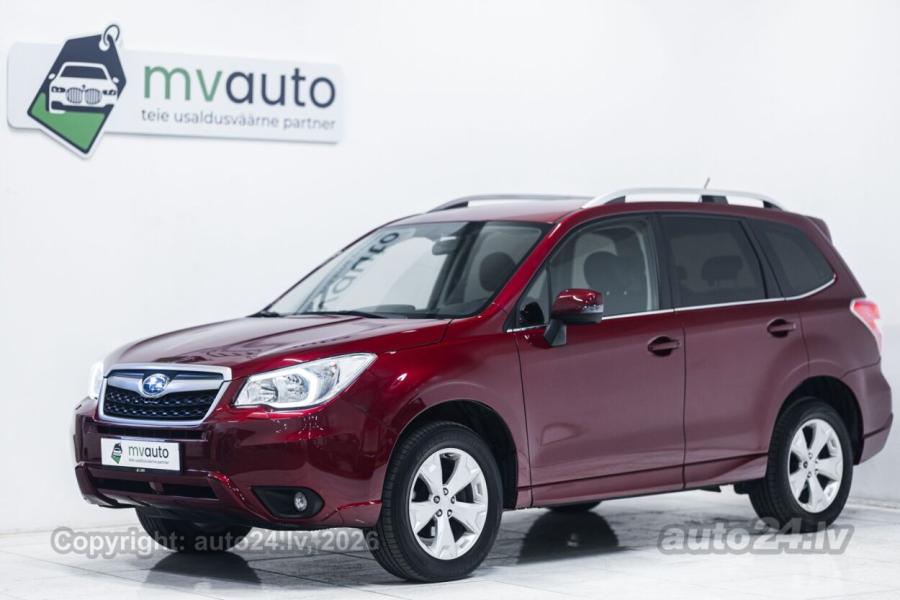Red Subaru Forester 2013 in Tallinn, with an engine capacity of 2.00 L and mileage of 37 thousand km for 10990 €, photo 1 on AUTOMOTO.COM.LV