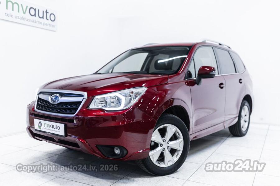 Red Subaru Forester 2013 in Tallinn, with an engine capacity of 2.00 L and mileage of 37 thousand km for 10990 €, photo 3 on AUTOMOTO.COM.LV