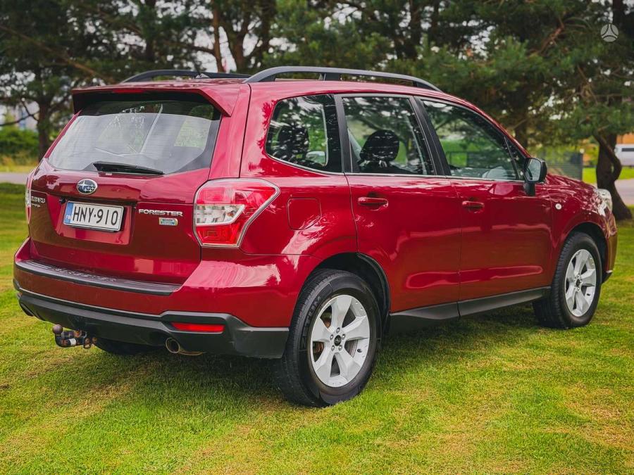 Sarkans Subaru Forester 2014 Klaipėda, ar dzinēja tilpumu 2.00 L un nobraukumu 310 tūkst. km par 5750 €, foto 9 vietnē AUTOMOTO.COM.LV