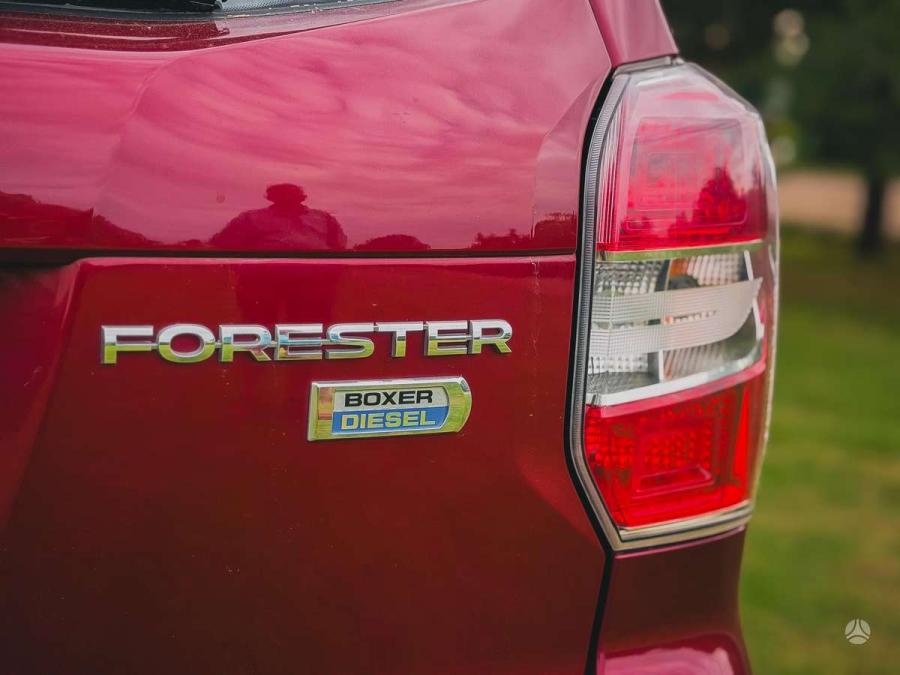 Sarkans Subaru Forester 2014 Klaipėda, ar dzinēja tilpumu 2.00 L un nobraukumu 310 tūkst. km par 5750 €, foto 11 vietnē AUTOMOTO.COM.LV