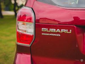 Sarkans Subaru Forester 2014 Klaipėda, ar dzinēja tilpumu 2.00 L un nobraukumu 310 tūkst. km par 5750 €, foto 12 vietnē AUTOMOTO.COM.LV