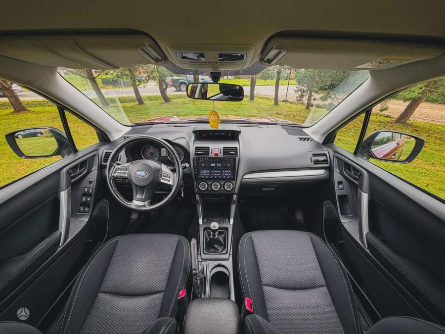 Sarkans Subaru Forester 2014 Klaipėda, ar dzinēja tilpumu 2.00 L un nobraukumu 310 tūkst. km par 5750 €, foto 17 vietnē AUTOMOTO.COM.LV