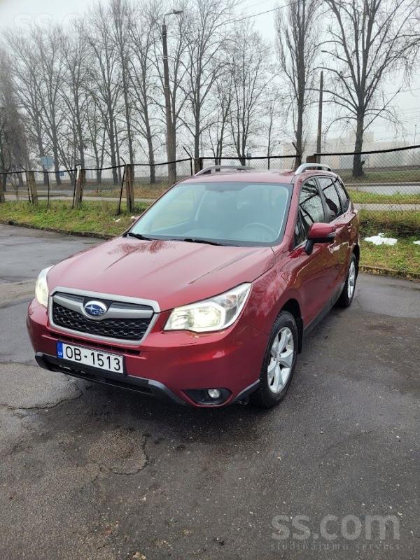 Sarkans Subaru Forester 2014 Rīga, ar dzinēja tilpumu 2.00 L un nobraukumu 252 tūkst. km par 8850 €, foto 2 vietnē AUTOMOTO.COM.LV