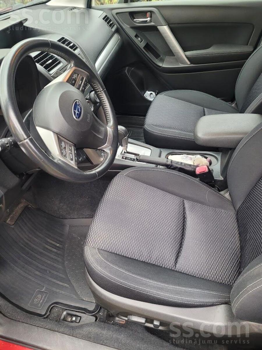 Sarkans Subaru Forester 2014 Rīga, ar dzinēja tilpumu 2.00 L un nobraukumu 252 tūkst. km par 8850 €, foto 9 vietnē AUTOMOTO.COM.LV