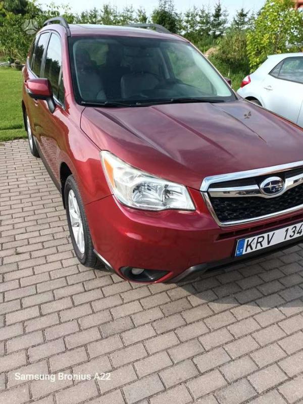 Субару Форестер 2014 в Каунас на AUTOMOTO.COM.LV Красный Субару Форестер 2014 в Каунас, объемом двигателя 2.50 л и пробегом 261 тыс. км за 7346 €, фото 5 на AUTOMOTO.COM.LV