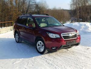 Red Subaru Forester 2015 in Vilnius, with an engine capacity of 2.50 L and mileage of 280 thousand km for 8500 €, photo 5 on AUTOMOTO.COM.LV