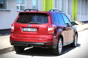 Red Subaru Forester 2015 in Riga, with an engine capacity of 2.00 L and mileage of 281 thousand km for 7995 €, photo 7 on AUTOMOTO.COM.LV