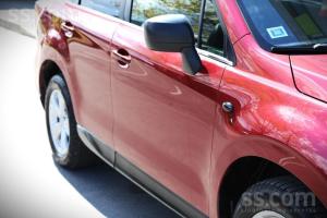 Red Subaru Forester 2015 in Riga, with an engine capacity of 2.00 L and mileage of 281 thousand km for 7995 €, photo 16 on AUTOMOTO.COM.LV