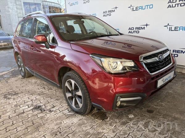 Red Subaru Forester 2016 in Riga, with an engine capacity of 2.00 L and mileage of 177 thousand km for 13900 €, photo 5 on AUTOMOTO.COM.LV