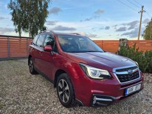 Sarkans Subaru Forester 2017 Marijampole, ar dzinēja tilpumu 2.00 L un nobraukumu 192 tūkst. km par 11500 €, foto  vietnē AUTOMOTO.COM.LV