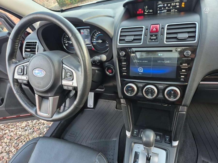 Red Subaru Forester 2017 in Marijampole, with an engine capacity of 2.00 L and mileage of 192 thousand km for 11500 €, photo 21 on AUTOMOTO.COM.LV