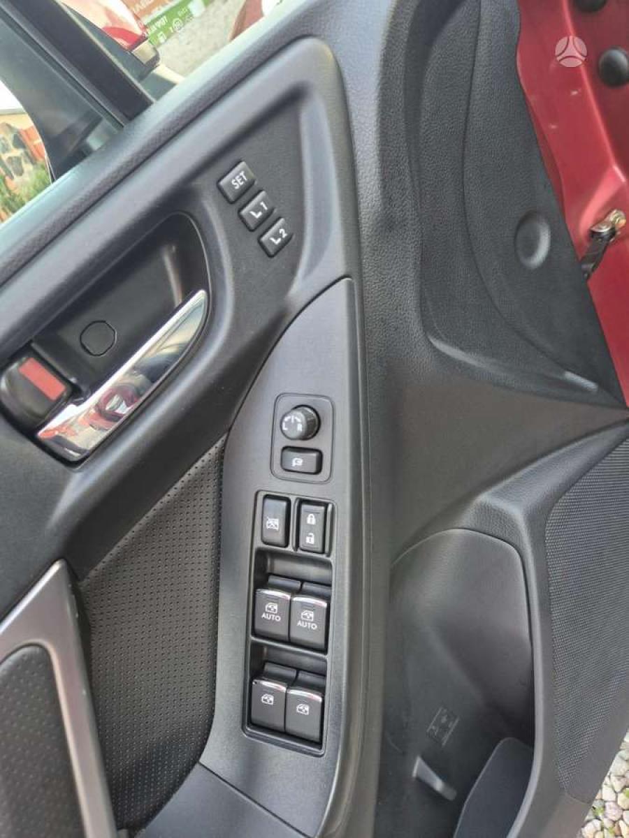 Red Subaru Forester 2017 in Marijampole, with an engine capacity of 2.00 L and mileage of 192 thousand km for 11500 €, photo 28 on AUTOMOTO.COM.LV
