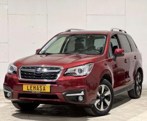 Sarkans Subaru Forester 2018 Klaipėda, ar dzinēja tilpumu 2.00 L un nobraukumu 207 tūkst. km par 13999 €, foto  vietnē AUTOMOTO.COM.LV
