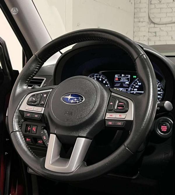 Red Subaru Forester 2018 in Klaipeda, with an engine capacity of 2.00 L and mileage of 207 thousand km for 13999 €, photo 8 on AUTOMOTO.COM.LV