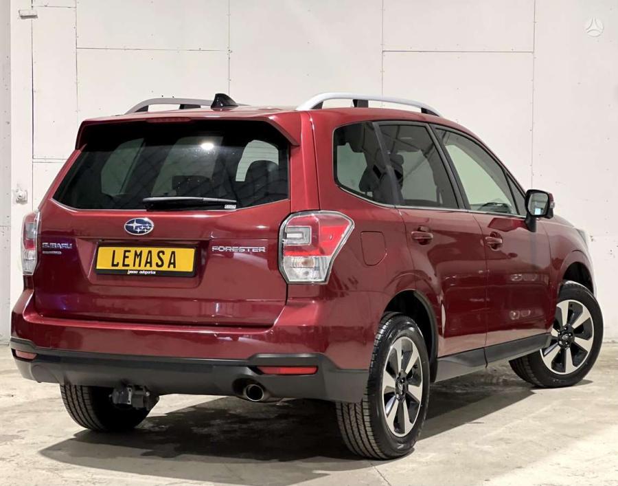 Sarkans Subaru Forester 2018 Klaipėda, ar dzinēja tilpumu 2.00 L un nobraukumu 207 tūkst. km par 13999 €, foto 20 vietnē AUTOMOTO.COM.LV