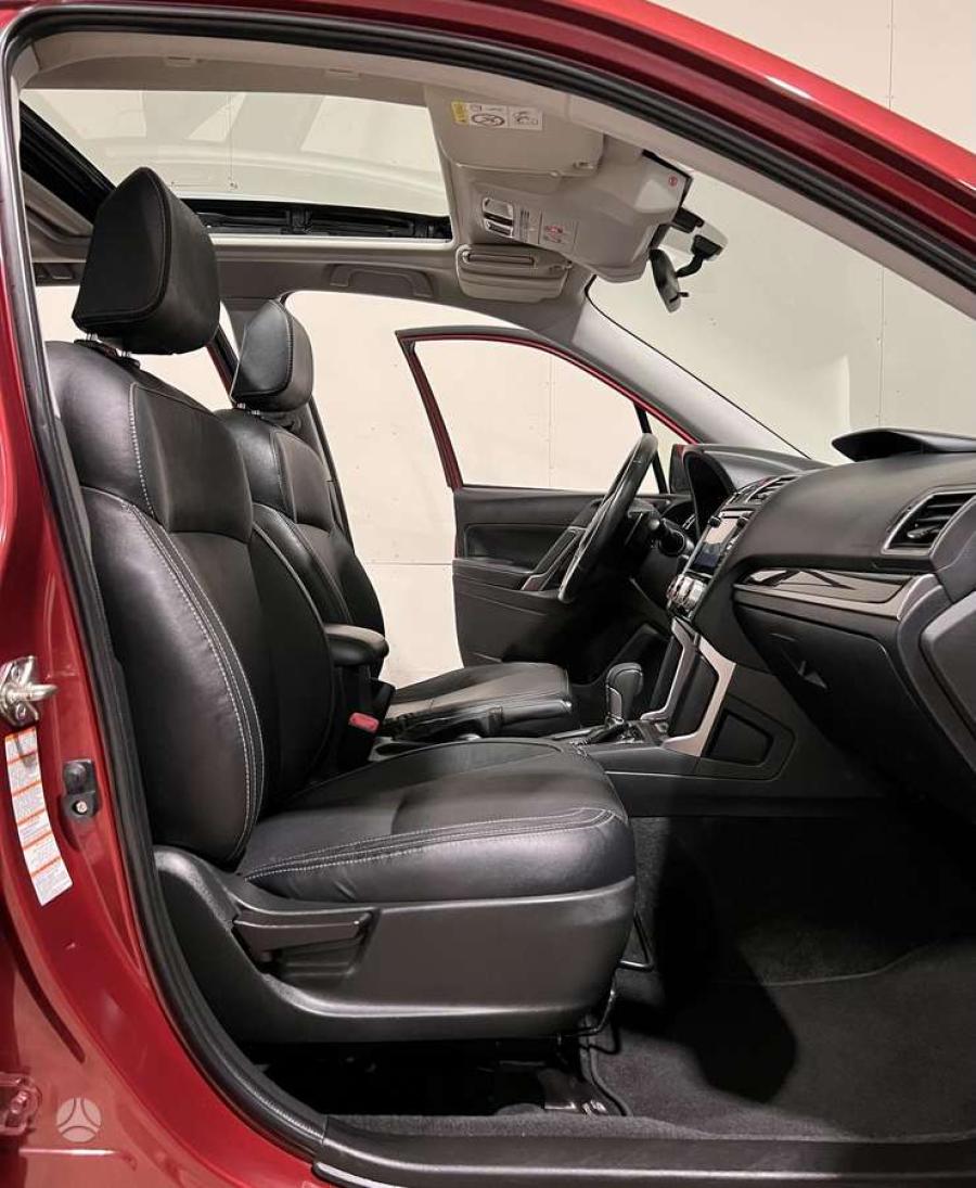 Sarkans Subaru Forester 2018 Klaipėda, ar dzinēja tilpumu 2.00 L un nobraukumu 207 tūkst. km par 13999 €, foto 28 vietnē AUTOMOTO.COM.LV