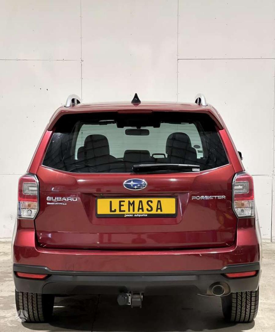 Sarkans Subaru Forester 2018 Klaipėda, ar dzinēja tilpumu 2.00 L un nobraukumu 207 tūkst. km par 13999 €, foto 29 vietnē AUTOMOTO.COM.LV