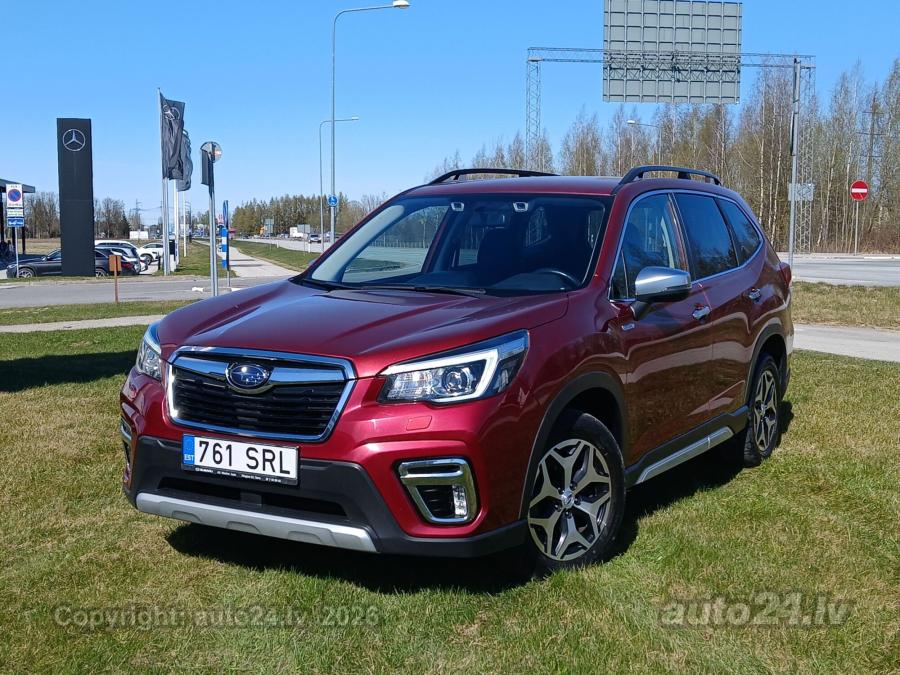 Sarkans Subaru Forester 2019 Tartu, ar dzinēja tilpumu 2.00 L un nobraukumu 93 tūkst. km par 18500 €, foto 1 vietnē AUTOMOTO.COM.LV