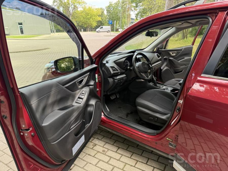 Red Subaru Forester 2020 in Jurmala, with an engine capacity of 2.00 L and mileage of 103 thousand km for 21999 €, photo 8 on AUTOMOTO.COM.LV