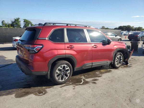 Red Subaru Forester 2025 in Vilnius, with an engine capacity of 2.50 L and mileage of 8 thousand km for 24000 €, photo 5 on AUTOMOTO.COM.LV