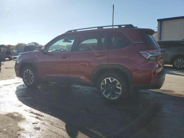 Red Subaru Forester 2025 in Vilnius, with an engine capacity of 2.50 L and mileage of 8 thousand km for 24250 €, photo 2 on AUTOMOTO.COM.LV