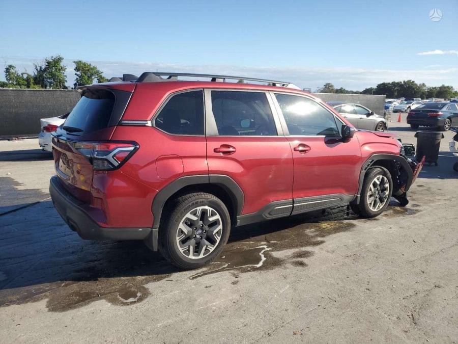 Sarkans Subaru Forester 2025 Viļņa, ar dzinēja tilpumu 2.50 L un nobraukumu 8 tūkst. km par 24250 €, foto 4 vietnē AUTOMOTO.COM.LV
