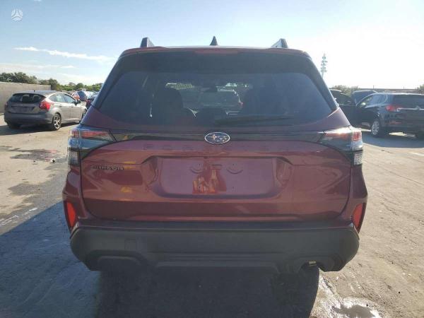 Red Subaru Forester 2025 in Vilnius, with an engine capacity of 2.50 L and mileage of 8 thousand km for 24250 €, photo 6 on AUTOMOTO.COM.LV