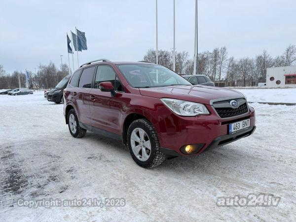 Red Subaru Forester 2015 in Johvi, with an engine capacity of 2.00 L and mileage of 177 thousand km for 9900 €, photo 3 on AUTOMOTO.COM.LV