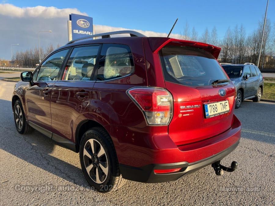 Sarkans Subaru Forester 2016 Tartu, ar dzinēja tilpumu 2.00 L un nobraukumu 121 tūkst. km par 13500 €, foto 5 vietnē AUTOMOTO.COM.LV