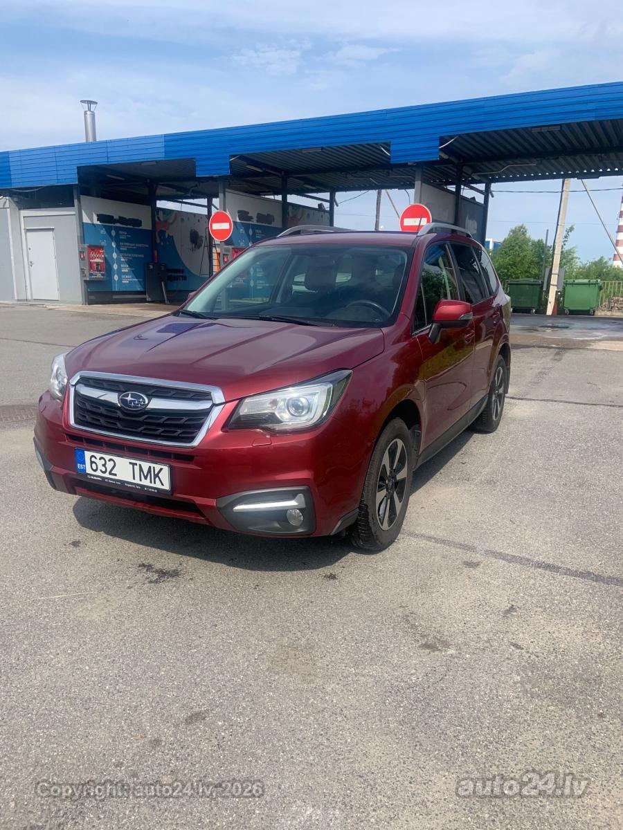 Sarkans Subaru Forester 2016 Tallina, ar dzinēja tilpumu 2.00 L un nobraukumu 169 tūkst. km par 10500 €, foto 13 vietnē AUTOMOTO.COM.LV