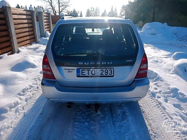 Subaru Forester 2003 Kretinga, ar dzinēja tilpumu 2.00 L un nobraukumu 346 tūkst. km par 2100 €, foto 4 vietnē AUTOMOTO.COM.LV