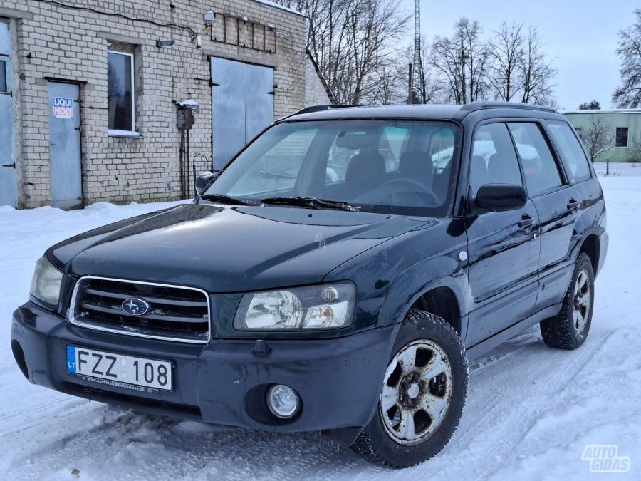 Subaru Forester 2004 in Silute, with an engine capacity of 2.00 L and mileage of 350 thousand km for 1999 €, photo 1 on AUTOMOTO.COM.LV
