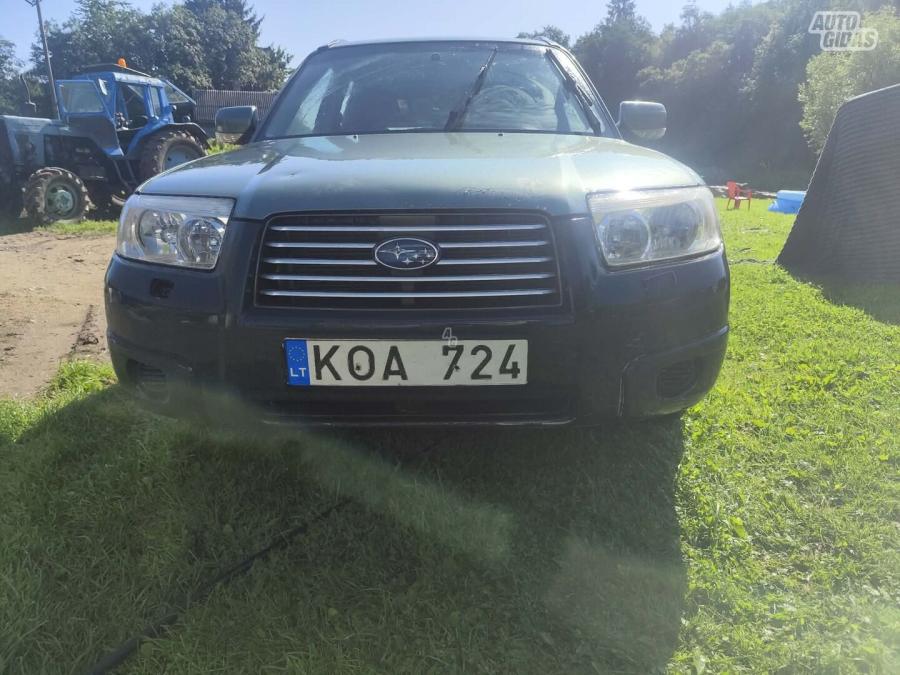 Subaru Forester 2006 in Telschi, with an engine capacity of 2.00 L and mileage of 280 thousand km for 1500 €, photo 1 on AUTOMOTO.COM.LV
