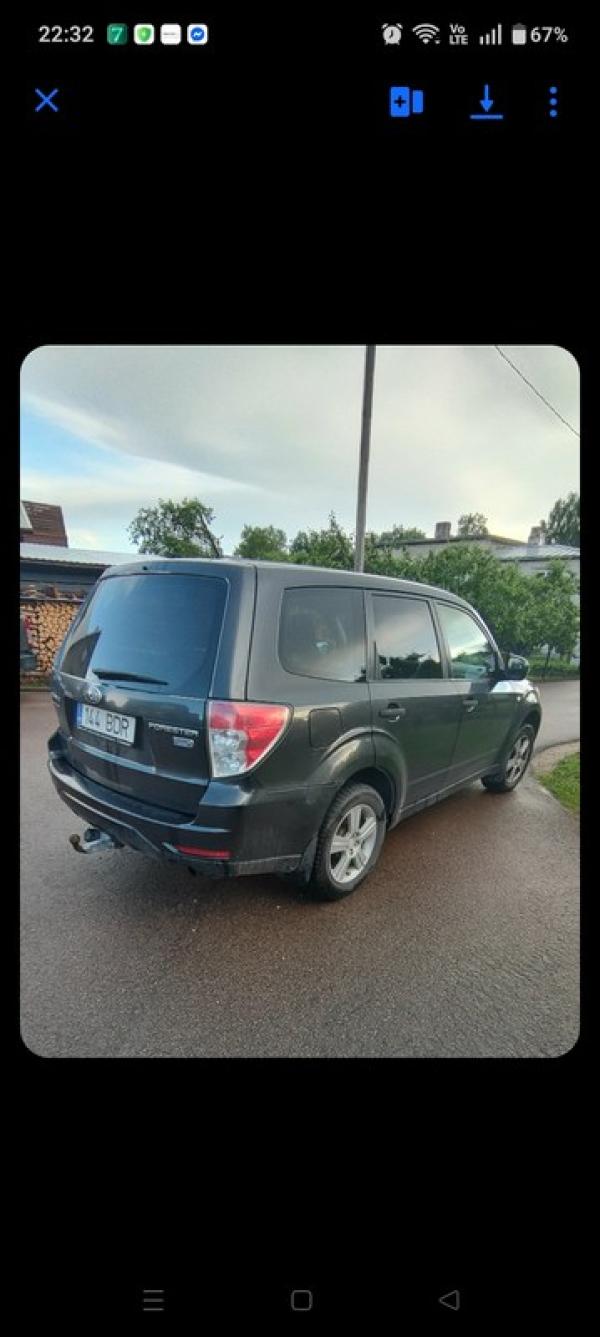 Subaru Forester 2011 Viljandi, ar dzinēja tilpumu 0.00 L un nobraukumu 301 tūkst. km par 1800 €, foto 6 vietnē AUTOMOTO.COM.LV