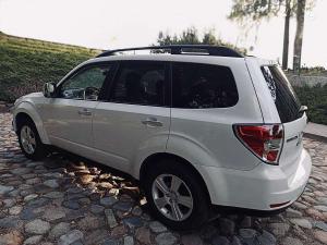 White Subaru Forester 2008 in Utena, with an engine capacity of 1.99 L and mileage of 273 thousand km for 6950 €, photo 27 on AUTOMOTO.COM.LV