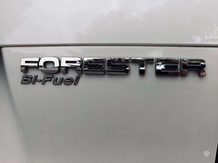 White Subaru Forester 2008 in Utena, with an engine capacity of 1.99 L and mileage of 273 thousand km for 6950 €, photo 34 on AUTOMOTO.COM.LV