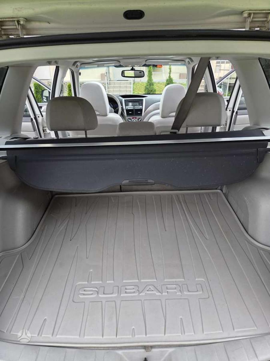 Balts Subaru Forester 2009 Palanga, ar dzinēja tilpumu 2.46 L un nobraukumu 124 tūkst. km par 4500 €, foto 20 vietnē AUTOMOTO.COM.LV